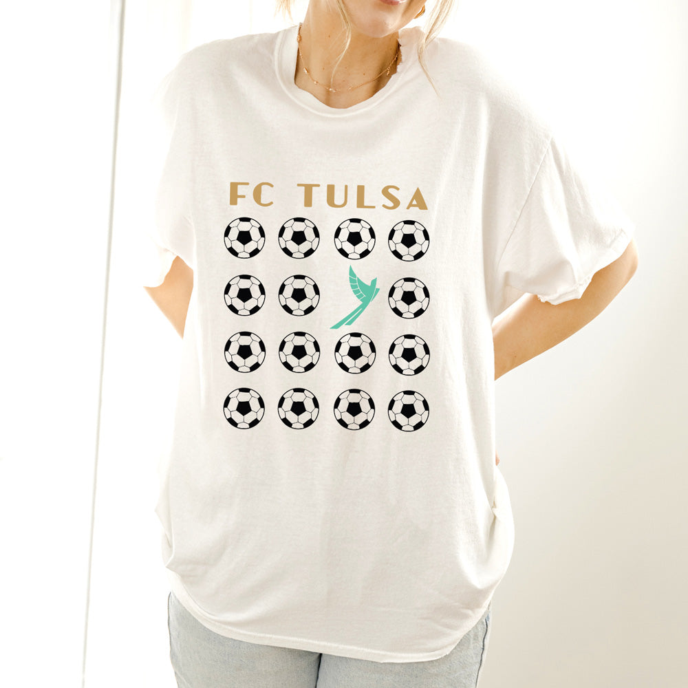 FC Tulsa x LivyLu Multi Soccer Youth Tee – FC Tulsa Team Store